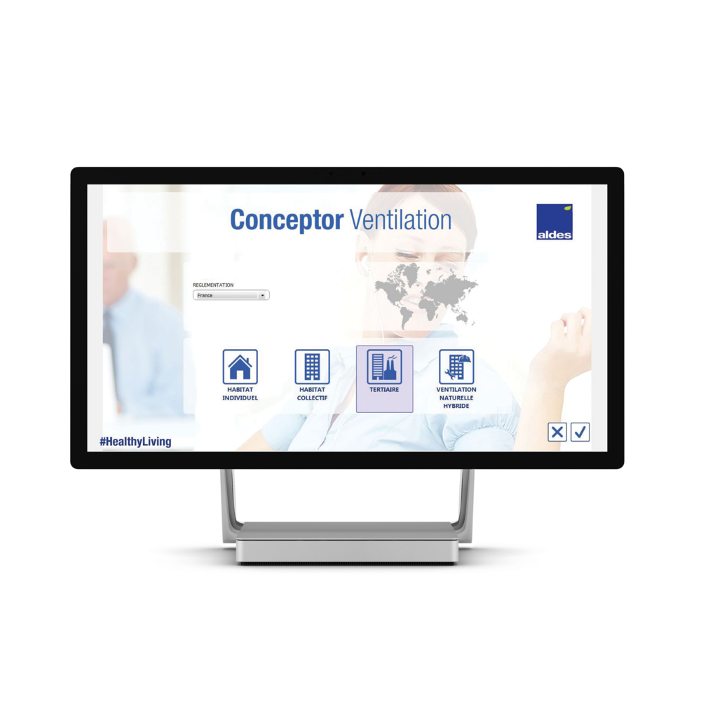 Conceptor Ventilation | Aldes, Oplossingen voor luchtbehandeling