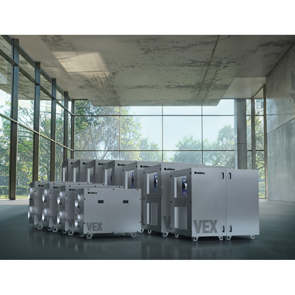 VEX1000RS - Ventilation double flux centralisée | Aldes